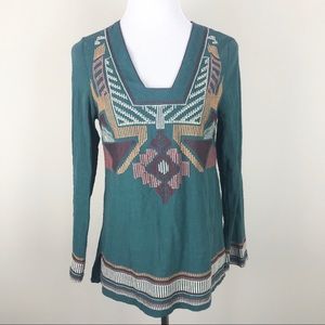 entro | Tops | Entro Embroidered Southwestern Top | Poshmark